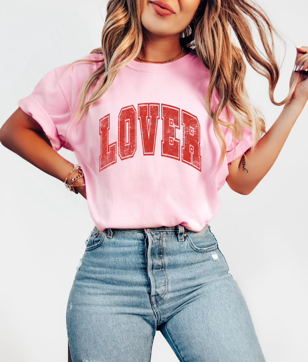 LOVER - Comfort Tee – NOT SO PLAIN JANE Design Co.