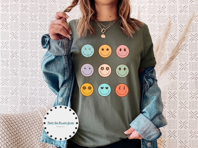 Smiley Faces – NOT SO PLAIN JANE Design Co.